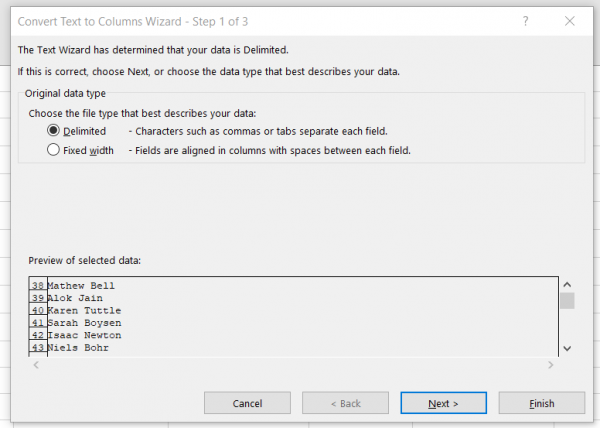 2 Methods To Separate First Name And Last Name In Excel Quickexcel