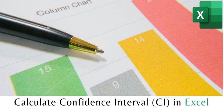 How to Calculate Confidence Interval in Excel? - QuickExcel