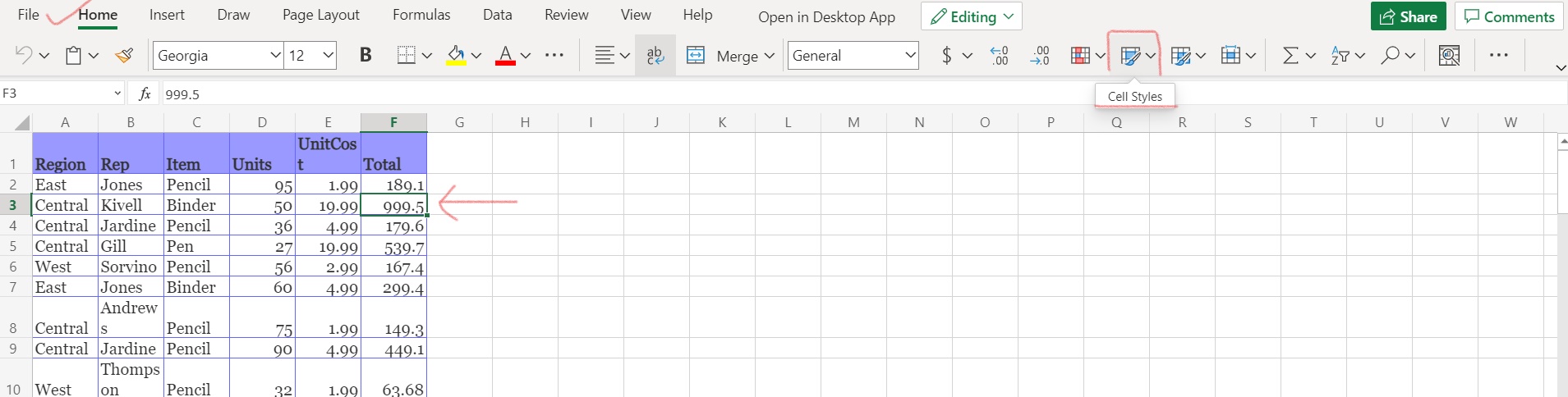How To Highlight A Cell in Excel? - QuickExcel