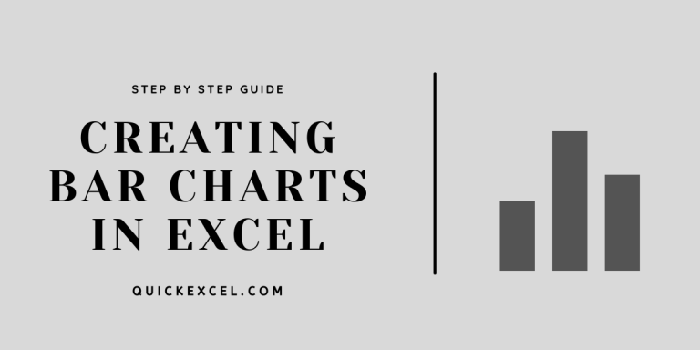 [Step-by-step] How to Create a Bar Chart in Excel? - QuickExcel