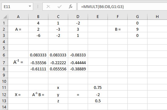 How To Solve Simultaneous Linear Equations In Excel QuickExcel