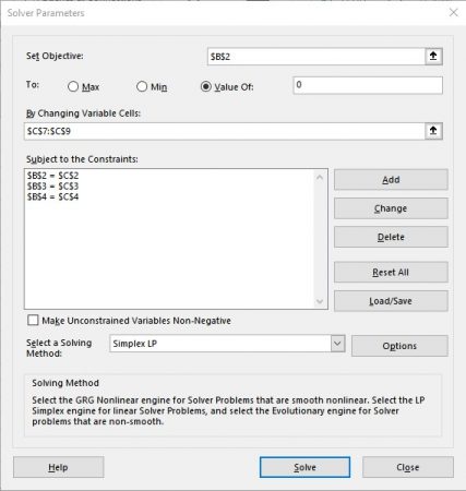 How to solve simultaneous linear equations in Excel? - QuickExcel