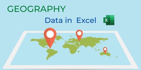 Geographical Data In Excel