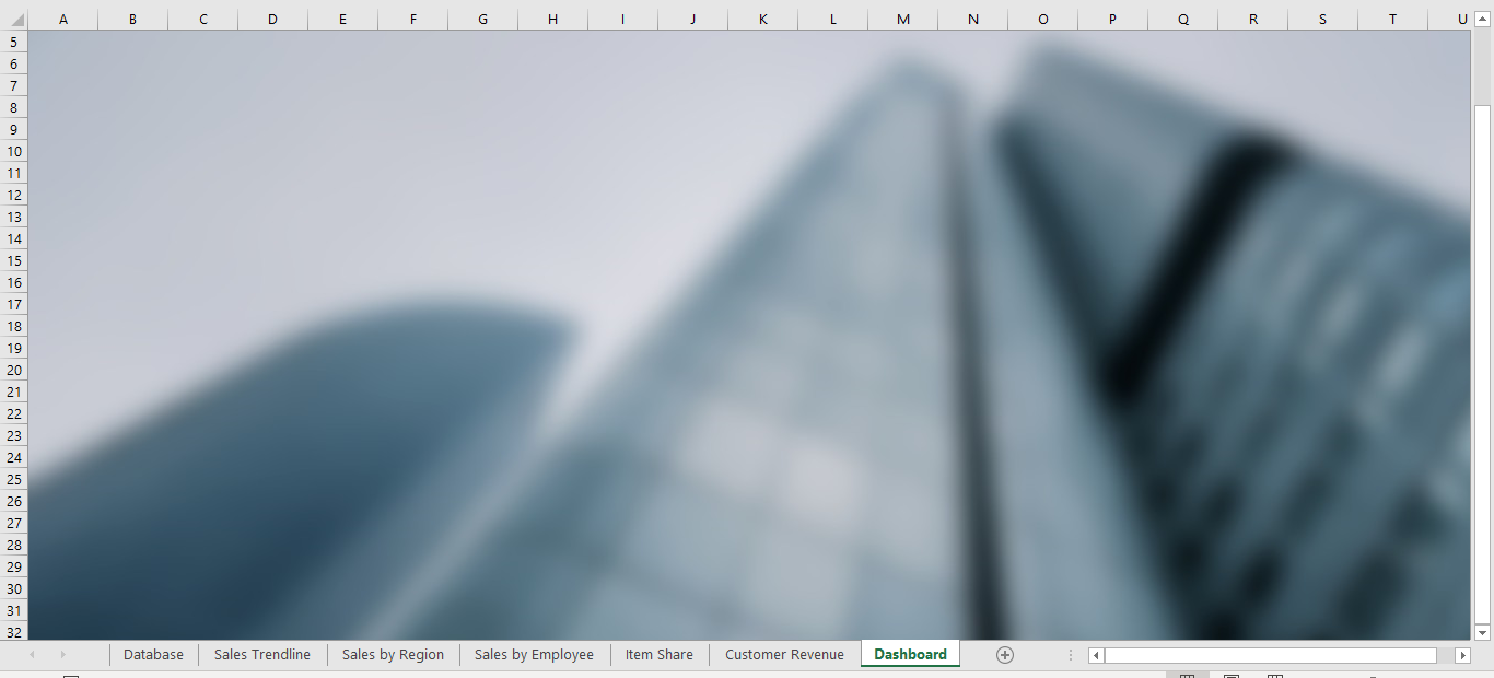 Create a Sleek and Interactive Business Dashboard in Excel [PART 2 ...