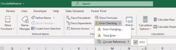 How To Find Circular References In Excel? - QuickExcel