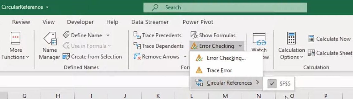 How To Find Circular References In Excel QuickExcel