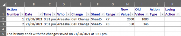 Beginners' Guide to Track Changes in Excel [Step-by-Step] - QuickExcel