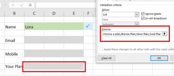 Creating Fully Automated User Forms In Excel No Vba Part 1 Quickexcel