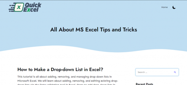 Top 5 Pay Free Certification Courses in Microsoft Excel - QuickExcel