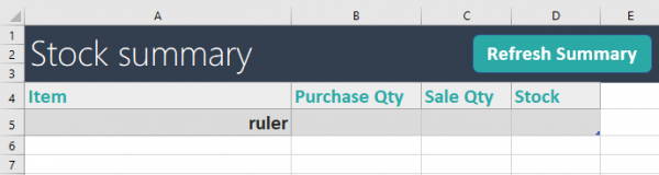 Fully Automated Stock And Inventory Management System In Excel No Vba Part 2 Quickexcel