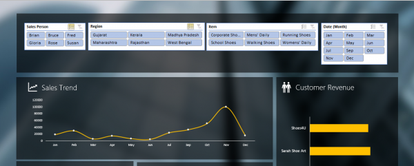 Create a Sleek and Interactive Business Dashboard in Excel [PART 3 ...