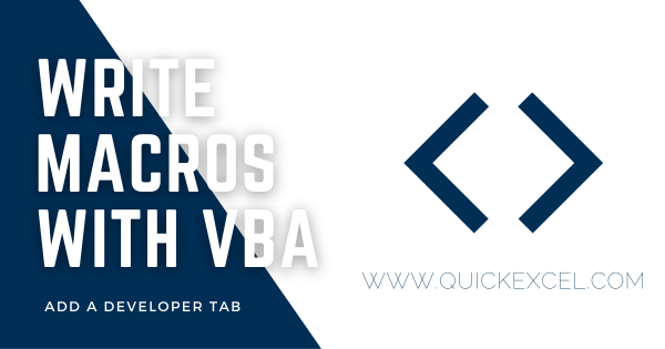 Macros In Excel With VBA Create Excel Macros To Automate Your Work QuickExcel