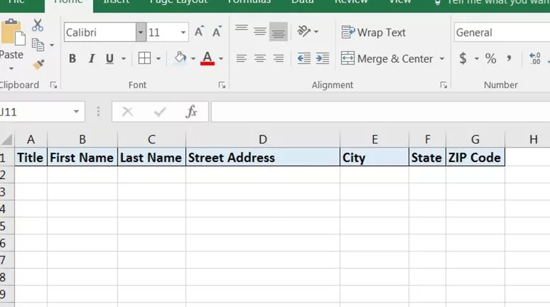 Print Mailing Labels In Excel Complete Step By Step QuickExcel