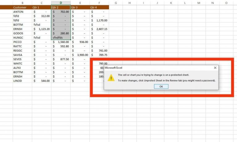 How To Lock Cells In Excel QuickExcel