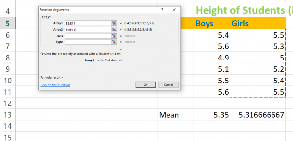 T Test In Excel What It Is And How To Implement Quickexcel