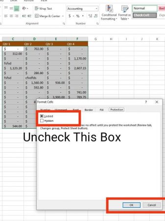 How to Lock Cells In Excel? - QuickExcel