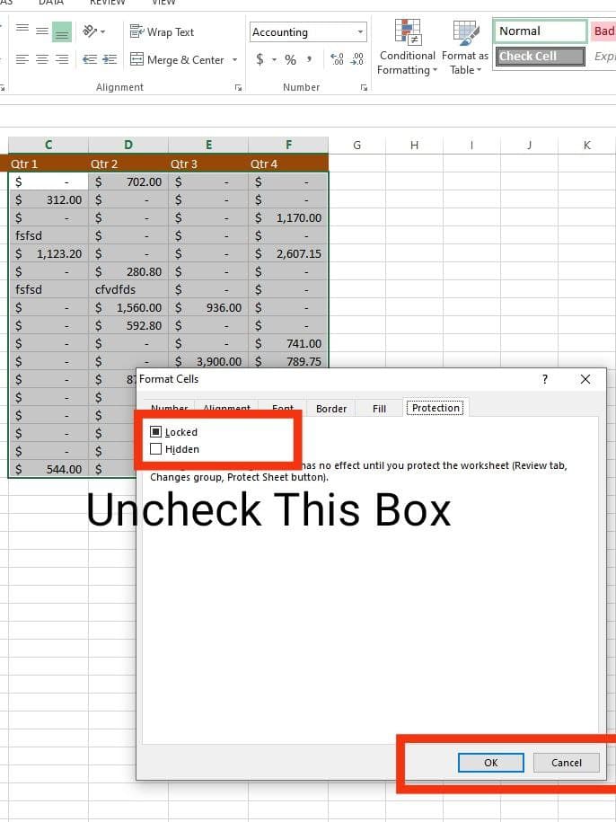 How To Lock Cells In Excel QuickExcel