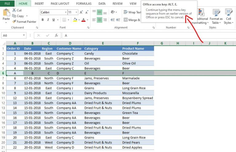How to Delete a Row in MS Excel? - QuickExcel