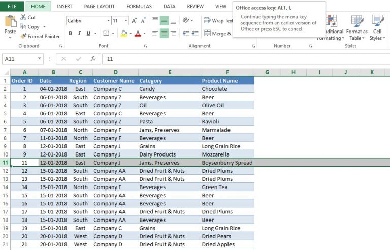 How to Insert a Row in Excel? - QuickExcel
