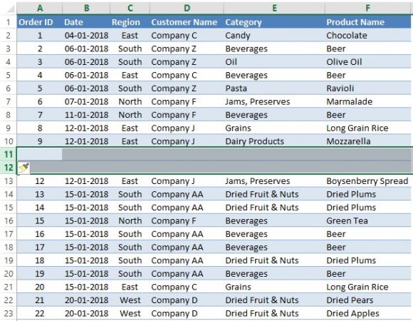 How to Insert Multiple Rows in MS Excel? - QuickExcel