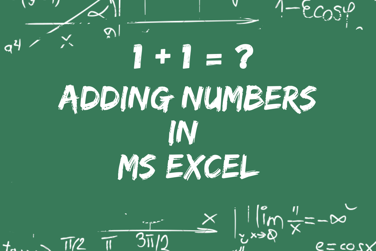 How To Add In Excel Easy Guide QuickExcel