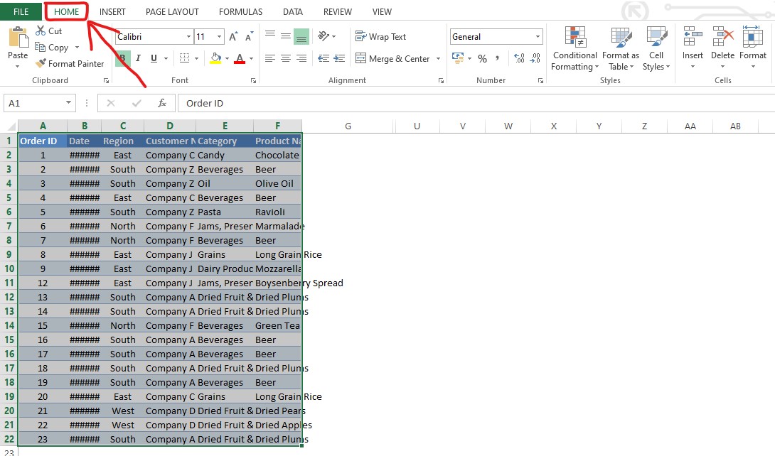 Make All Cells The Same Size In Excel QuickExcel
