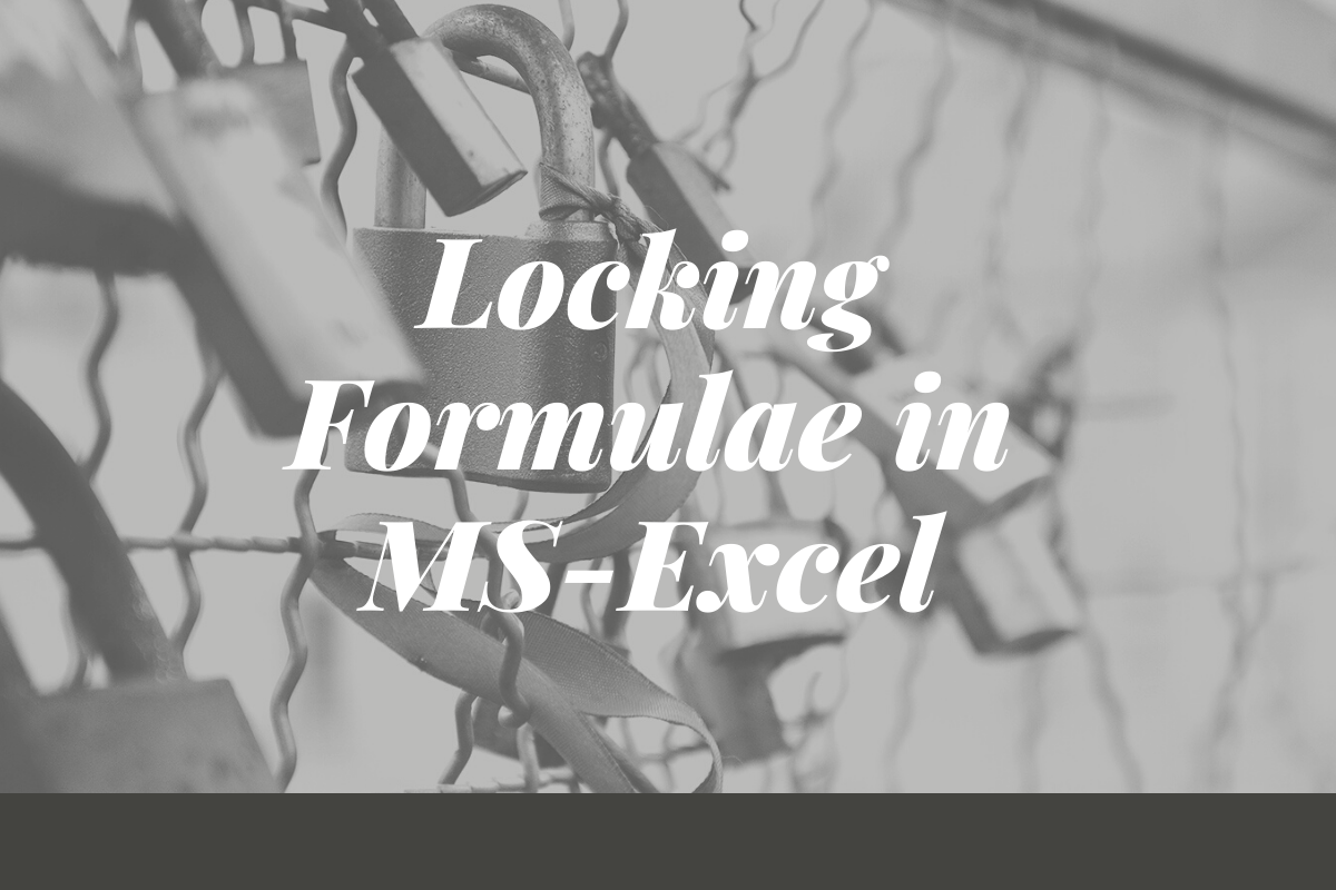 How To Lock Formula In Excel QuickExcel