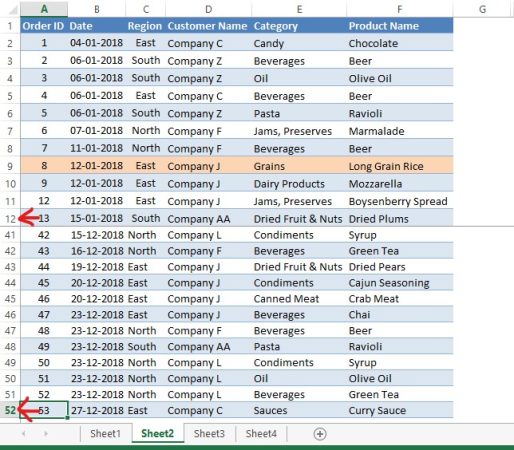 How to Pin a Row in MS Excel? - QuickExcel