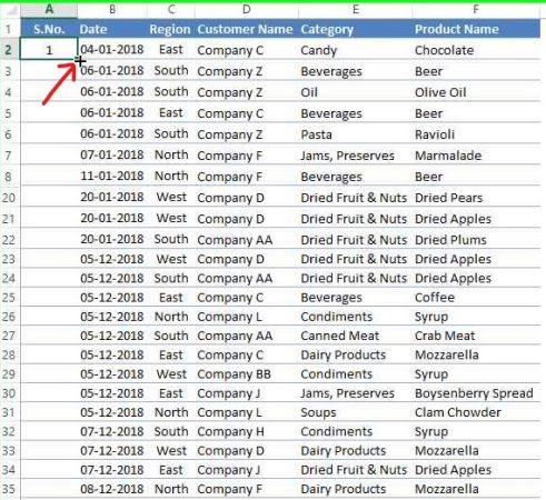 How to Number Cells in MS Excel? - QuickExcel