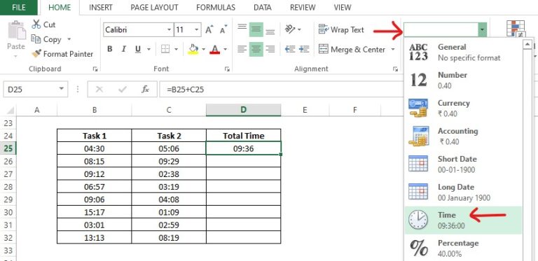 How To Add Hours In MS Excel QuickExcel