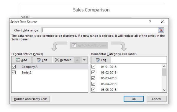 How to Change Series Name in MS Excel? - QuickExcel