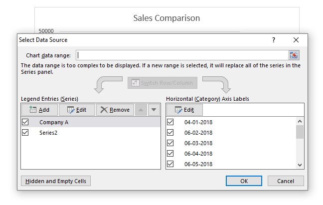 How To Change Series Name In MS Excel QuickExcel