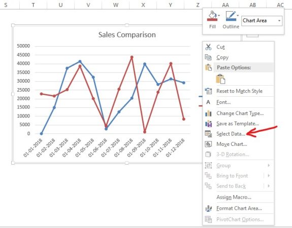 How To Change Series Name In MS Excel QuickExcel