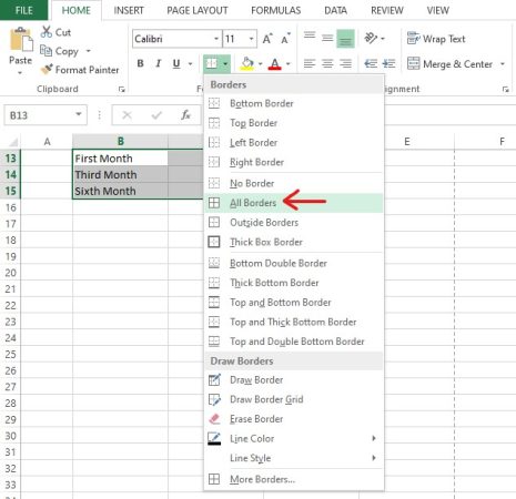 How to Add Lines in MS Excel? - QuickExcel