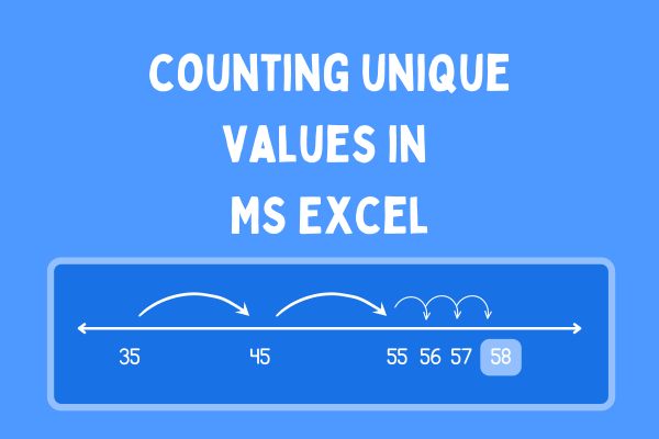 How to Count Unique Values in MS Excel? - QuickExcel