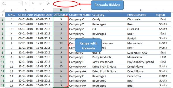 How To Hide Formulae In Ms Excel Quickexcel