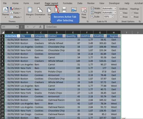 How to Centre Worksheet Horizontally in Excel? - QuickExcel