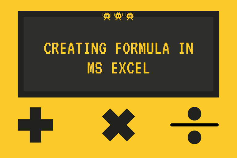 How to Write a Formula in MS Excel? - QuickExcel