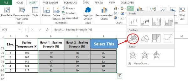 How to Create a Surface Plot in Excel? - QuickExcel