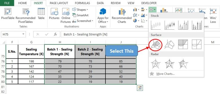How To Create A Surface Plot In Excel Quickexcel